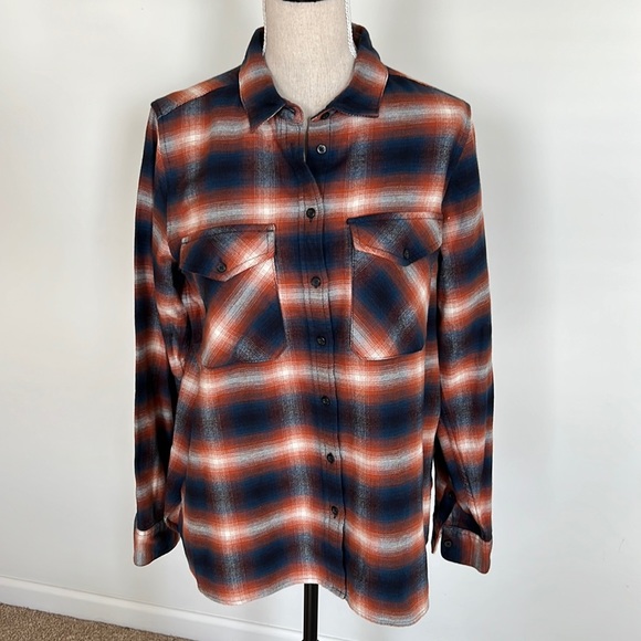 Pendleton | Tops | Pendleton Madison Double Brushed Flannel Shirt | Poshmark